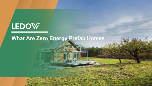 What Are Zero Energy Prefab Homes? – WMDA Group Windows & Doors